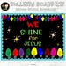 Christmas Bulletin Board Kit Bible Verse Jesus the Light of the World ...
