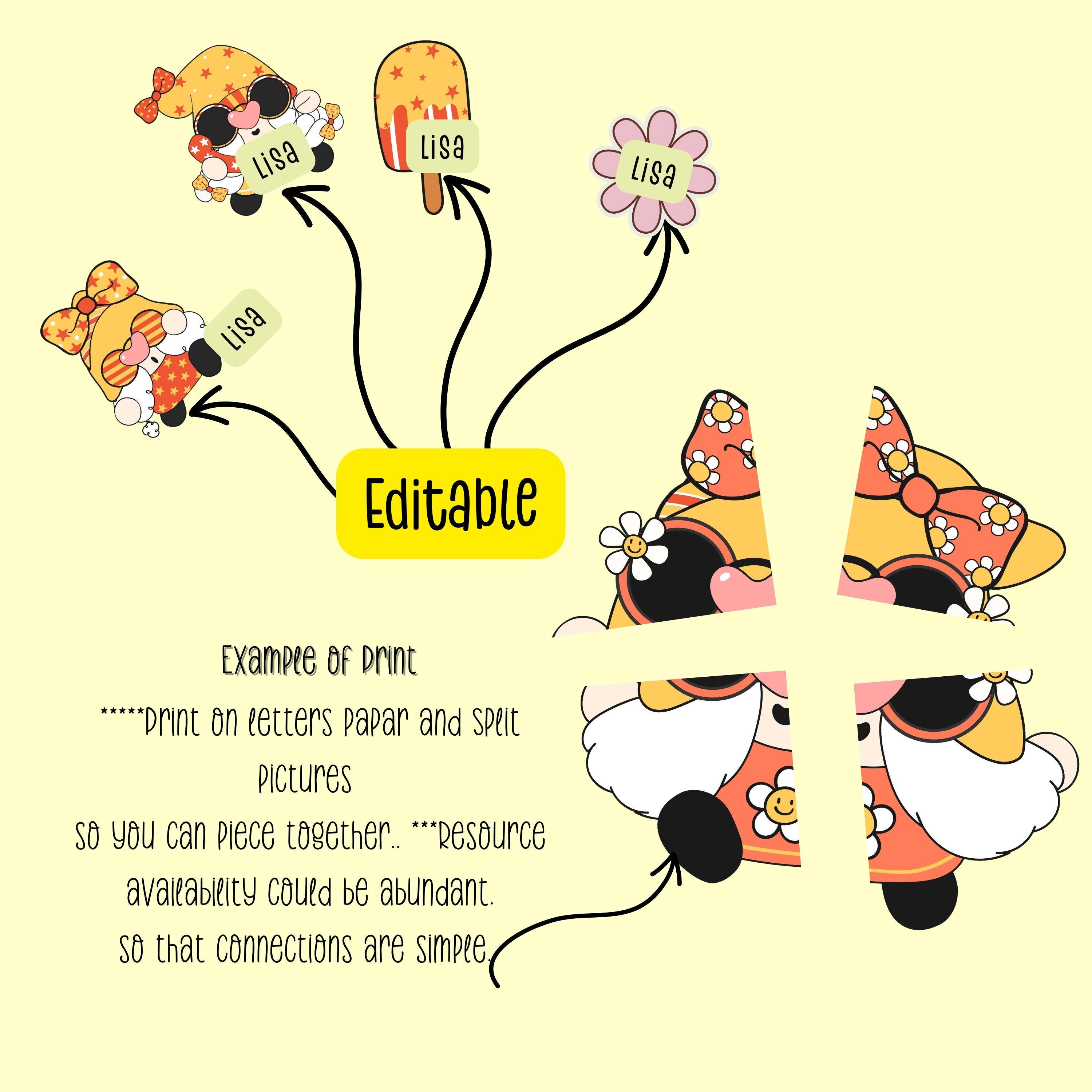 Groovy Retro Spring Gnome Bulletin Board Kit | Classroom Door Decor ...