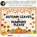 Fall Bulletin Board Kit Autumn Door Decor September Editable - Etsy