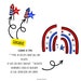 4th July Fireworks Independence Day Bulletin Board, Door Decor Kit ...