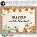 Thanksgiving Bulletin Board Kits Grateful Fall Door Decor Editable - Etsy