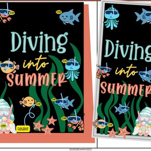 Diving Into Summer Bulletin Boards for School Ocean Door - Etsy