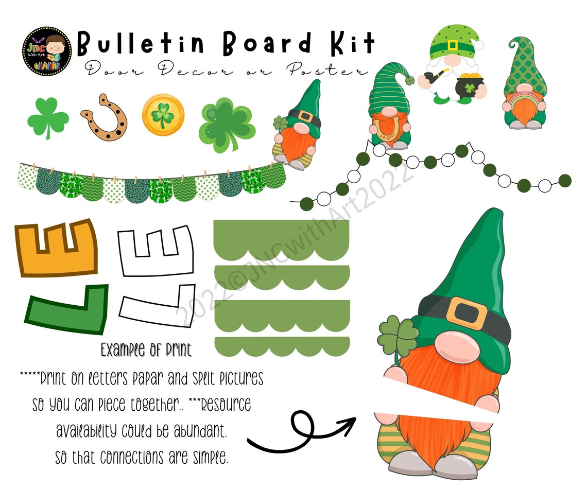 Lucky Charms Bulletin Board Kit, St Patricks Day Bulletin Boards Ideas ...