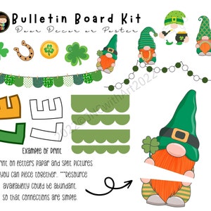 Lucky Charms Bulletin Board Kit, St Patricks Day Bulletin Boards Ideas ...