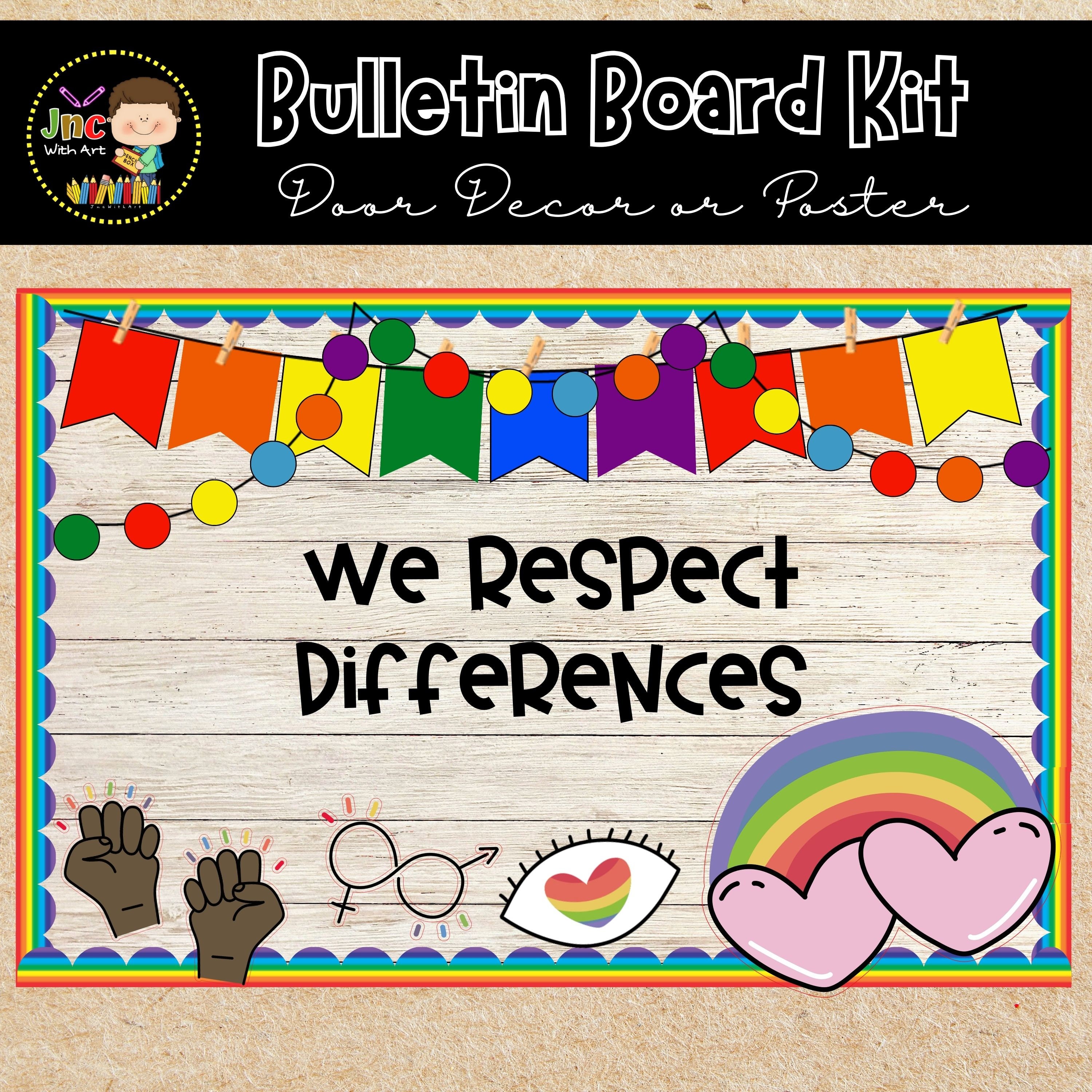 Pride Month Bulletin Board Ideas Be Proud Classroom Display Door Decor ...