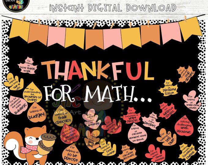 Thanksgiving Groovy Bulletin Board Kit Fall Door Decor Classroom ...