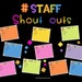Shout Outs Bulletin Board Kit , Staff Appreciation Shout Out Cards ...