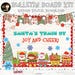 Christmas Train Bulletin Board Kit Festive Door Decor Editable - Etsy