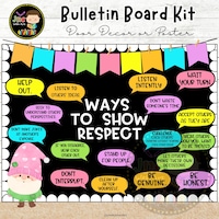 Back to School Bulletin Board Letters | Classroom Decor | Student Work ...