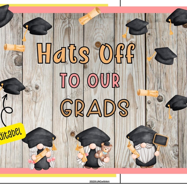 Graduation Bulletin Board Kits - Etsy