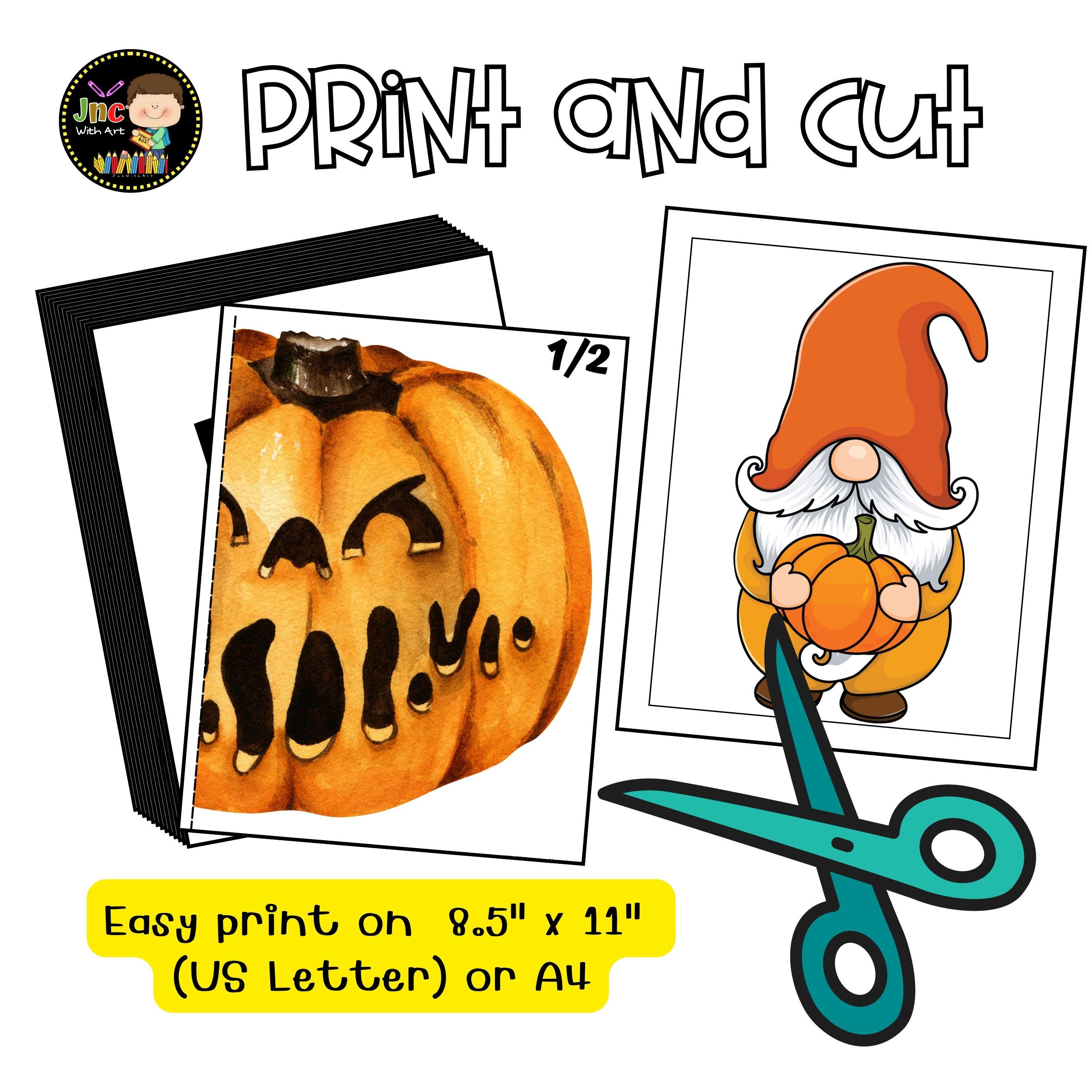 Halloween Gnomes Bulletin Board Kit Pumpkins Oct Door Decoration ...