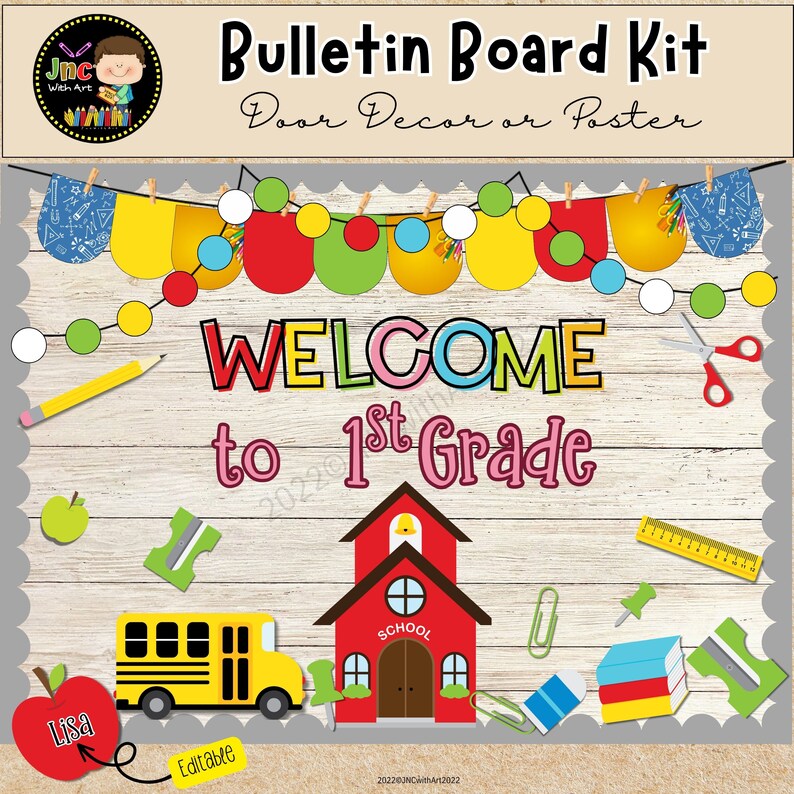 Back to School Bulletin Board Kit, Door Decoration, Spanish,august ...