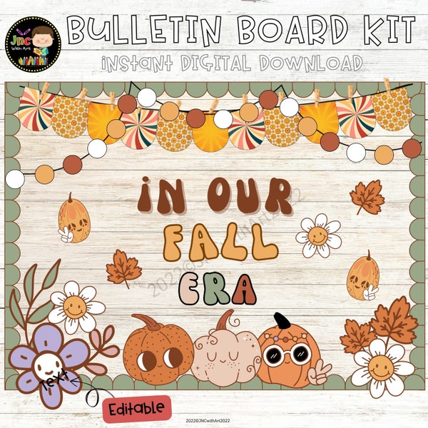 Fall Bulletin Board - Etsy