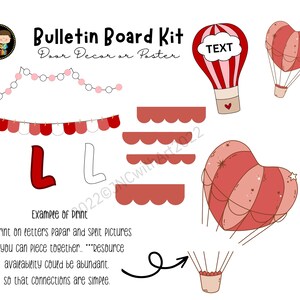 Valentine's Day Bulletin Board Kit, in Our Loves ERA, Door Decor ...