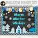 Hello Winter Bulletin Board Kit Let It Snow December Door Decor ...