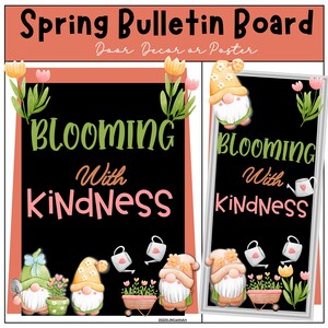 Spring Bulletin Board Kit | Easter Classroom Door Decor | Printable ...