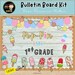 Welcome Back to School Bulletin Board Ideas Door Decoration Kit ...