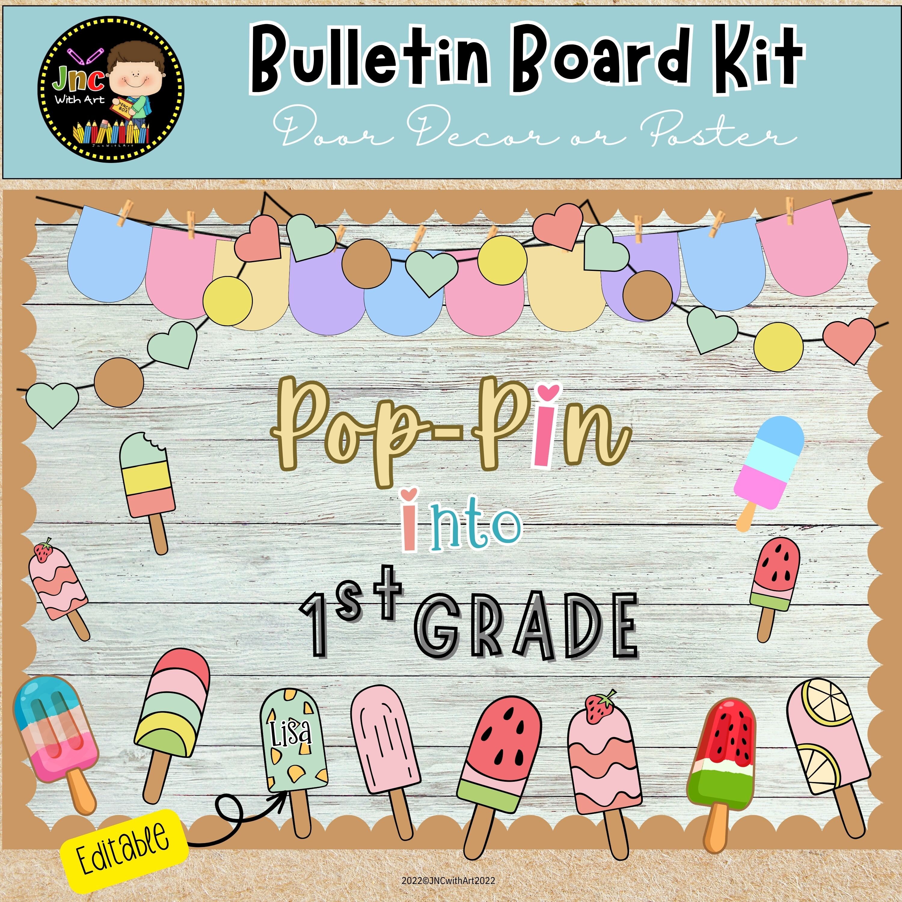 Welcome Back to School Bulletin Board Ideas Door Decoration Kit ...