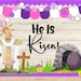 Resurrection Easter Bulletin Board Kit, He is Risen, Classroom Door ...