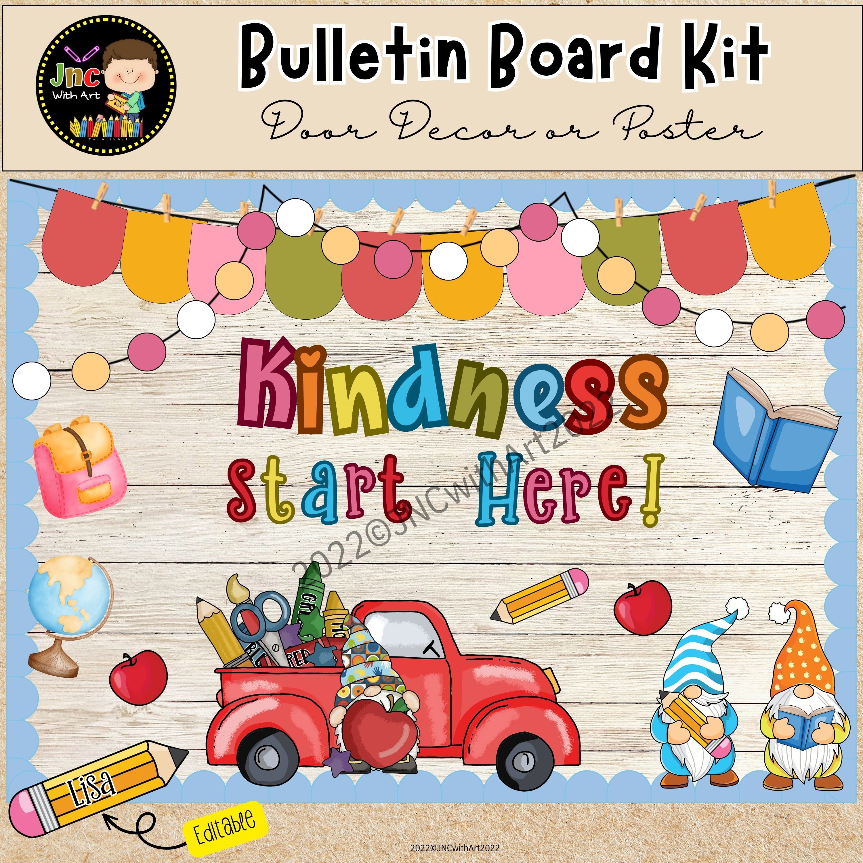 Welcome Back to School Bulletin Board for School, Door Decoration, Fall ...