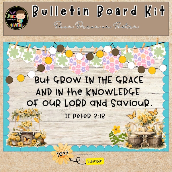 Fall Christian Bulletin Board Ideas - Etsy