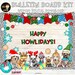 Christmas Dog Bulletin Board Kit December Classroom Door Decor Holiday ...