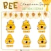 Birthday Bulletin Board Kit Birthday Chart BEE Themed | Editable - Etsy