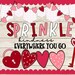 Groovy Valentines Day Bulletin Board Kit, Door Decor, Retro February ...