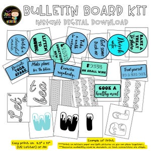 Winter Bulletin Board With Self Care | Mental Health | SEL | Editable ...