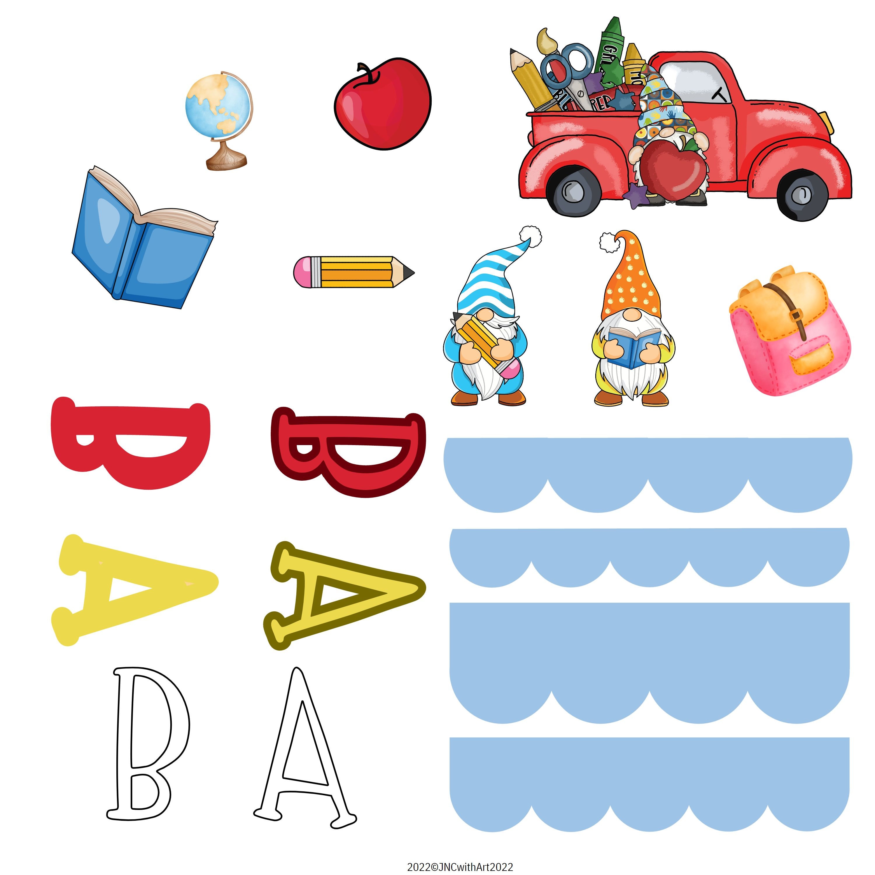 Welcome Back to School Bulletin Board for School, Door Decoration, Fall ...