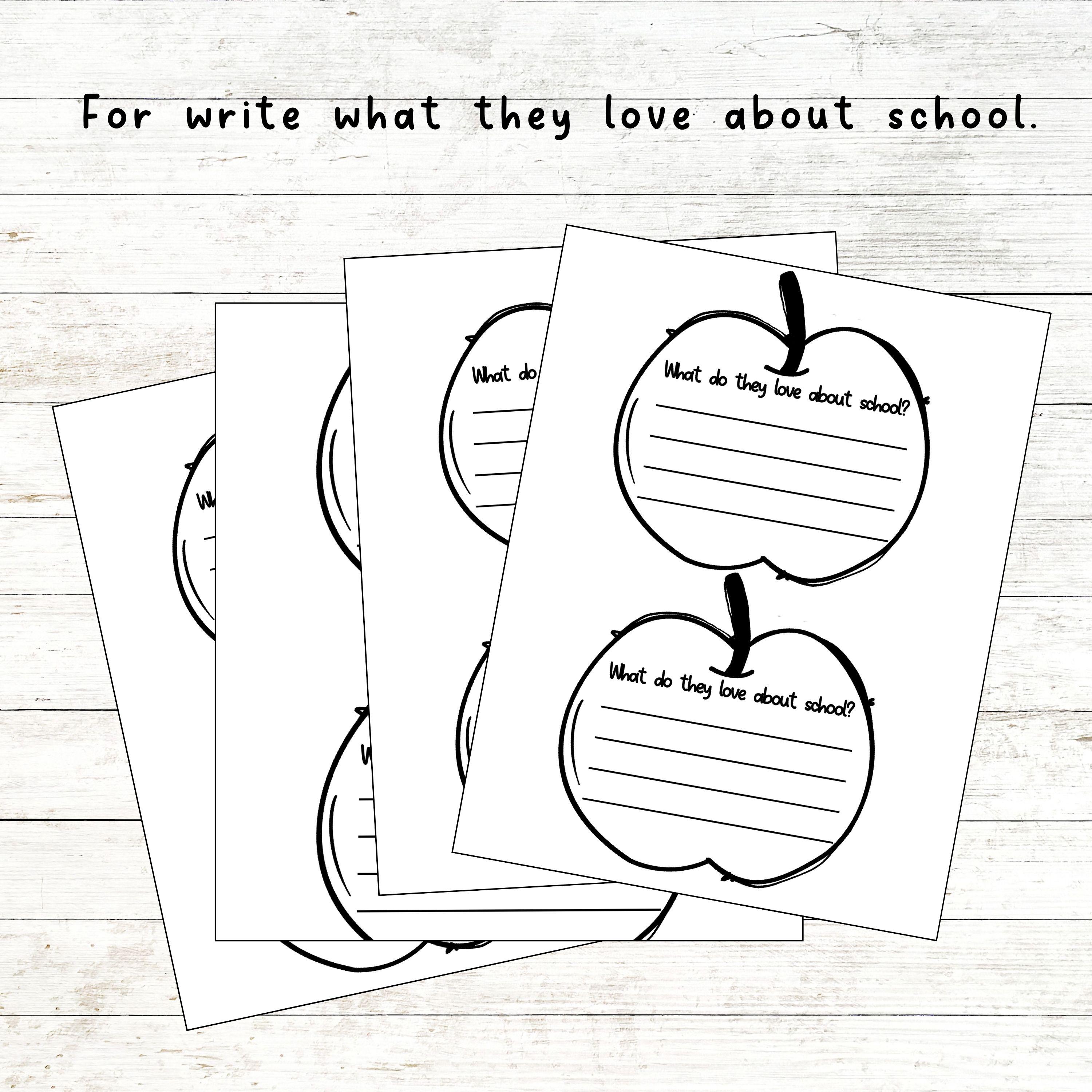 100 Days of School Bulletin Board Kit Classroom Decor Writing Activity ...