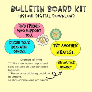 Perseverance Bulletin Board, Growth Mindset Classroom Decor ...