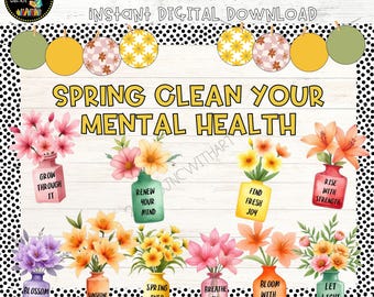 Winter Mental Health Bulletin Board/classroom Mental Health Decor ...