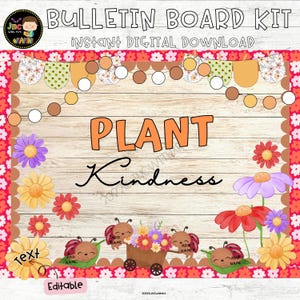 Plant Kindness, Hello Spring, Hopping Into Spring, Spring Bulletin ...