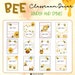 Bee Themed Classroom Decor Bundle Printable Back to School Classroom ...
