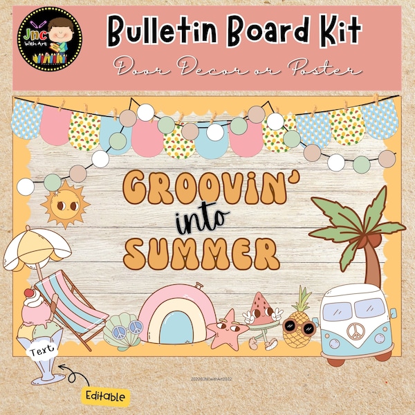 Summer Bulletin Board - Etsy