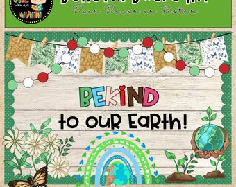 Earth Day Bulletin Board Classroom Display Door Decor Kit - Etsy