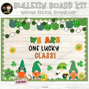 Lucky Charms Bulletin Board Kit, St Patricks Day Bulletin Boards Ideas ...