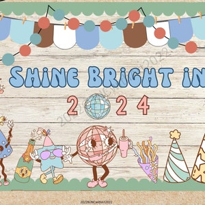 New Year Bulletin Board Kit Classroom Door Decoration - Etsy