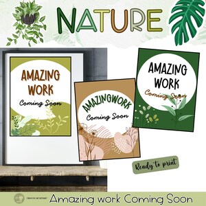 Nature Themed Classroom Decor Bundle Editable - Etsy