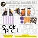 Haunted Houses Bulletin Board Kit Spooky Fall Halloween Door Decor ...