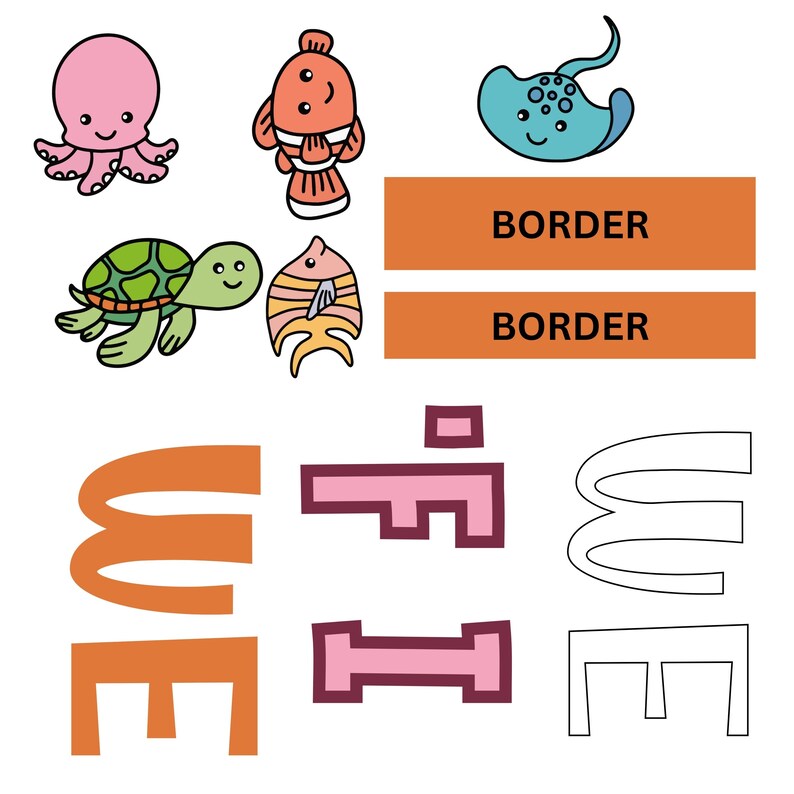 Welcome to A'FIN'TASTIC Summer Bulletin Boards Kit - Etsy