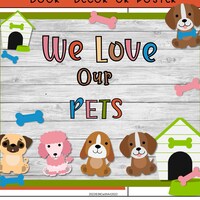 Puppy Love- Puppy Bulletin Board Kit - Etsy