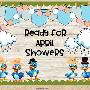 Ducks Spring Bulletin Board Kit | Classroom Door Decor| Printable ...