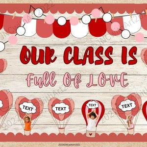 Valentine's Day Bulletin Board Kit, in Our Loves ERA, Door Decor ...