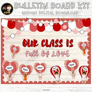 Valentine's Day Bulletin Board Kit, in Our Loves ERA, Door Decor ...