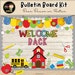 Back to School Bulletin Board Kit, Door Decoration, Spanish,august ...