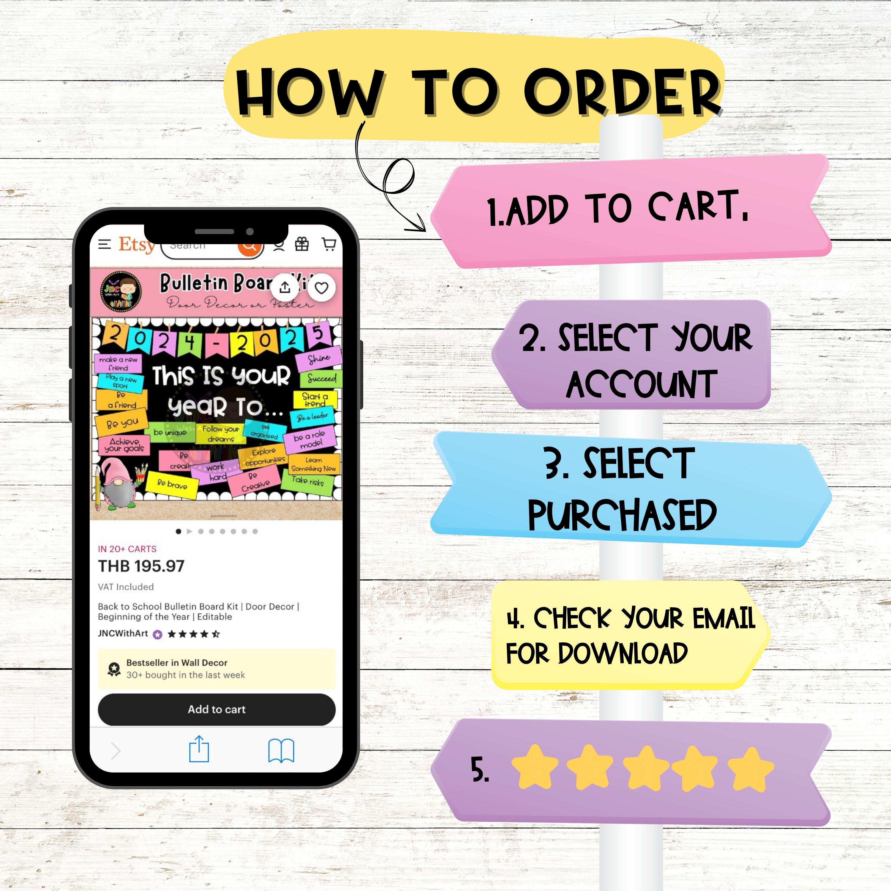 100 Days of School Bulletin Board Kit Classroom Decor Writing Activity ...