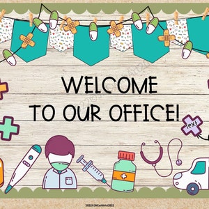 Health Bulletin Board Kit | Healthcare Education | Door Decor | Nursing ...