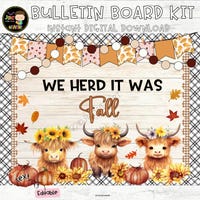 Highland Cow Summer Bulletin Board Kit: School's Out Theme - Etsy